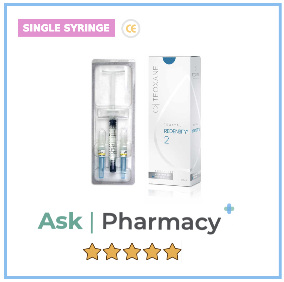 Teosyal Puresense Redensity 2 Lidocaine (1 X 1ML) SINGLE SYRINGE – Ask ...