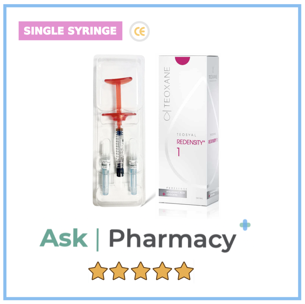 Teosyal Redensity 1 (1 x 1ml) SINGLE SYRINGE – Ask Pharmacy