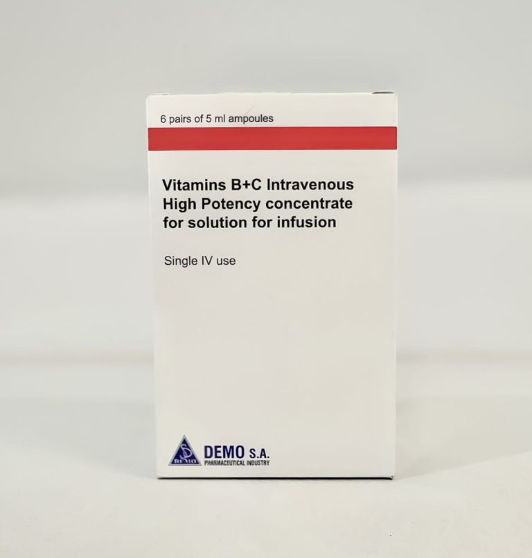 Pabrinex Vitamin C & B Inj IV 5ml Pack of 6 – Ask Pharmacy